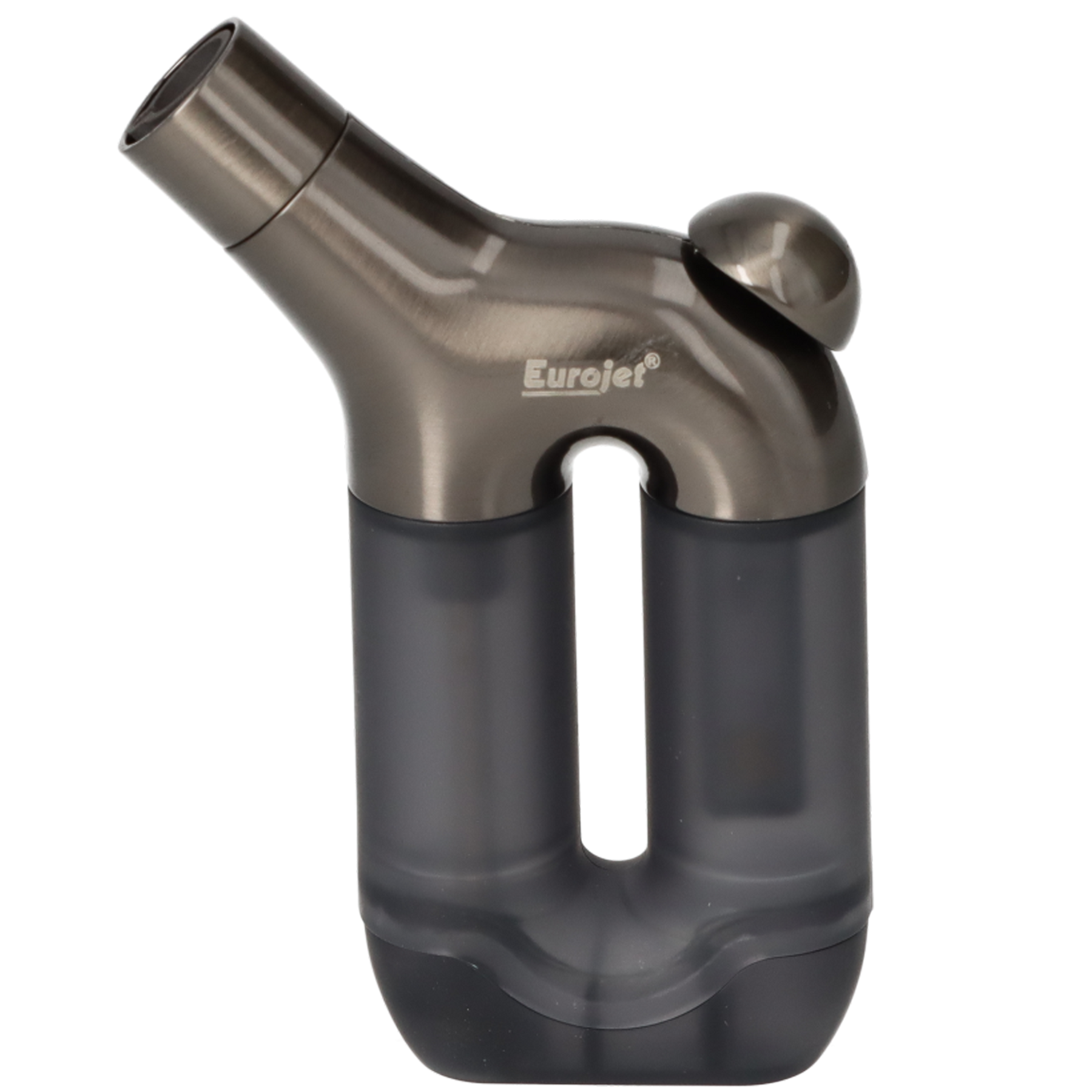 Eurojet Feuerzeug Jet anthrazit/grau